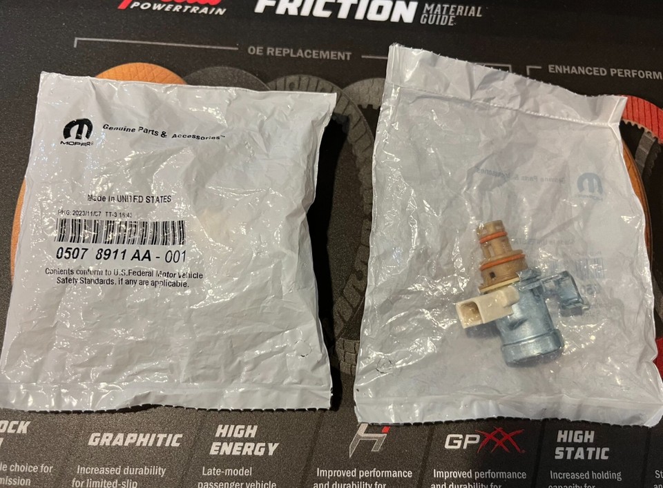 42RLE 41TE A604 Transmission EPC Solenoid & Pressure Transducer Sensor ...