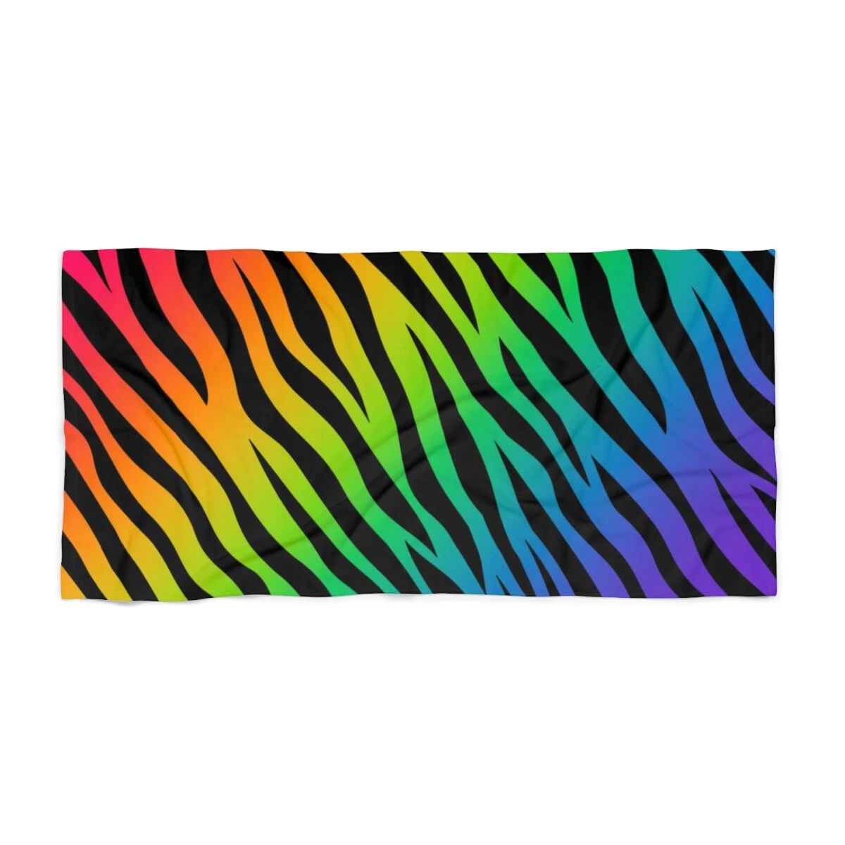 Neon Zebra Print