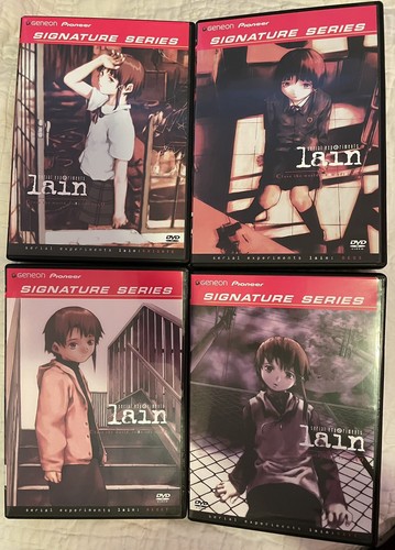 Serial Experiments Lain 4 DVD Box Set Knights Deus Reset Navi Pioneer ...