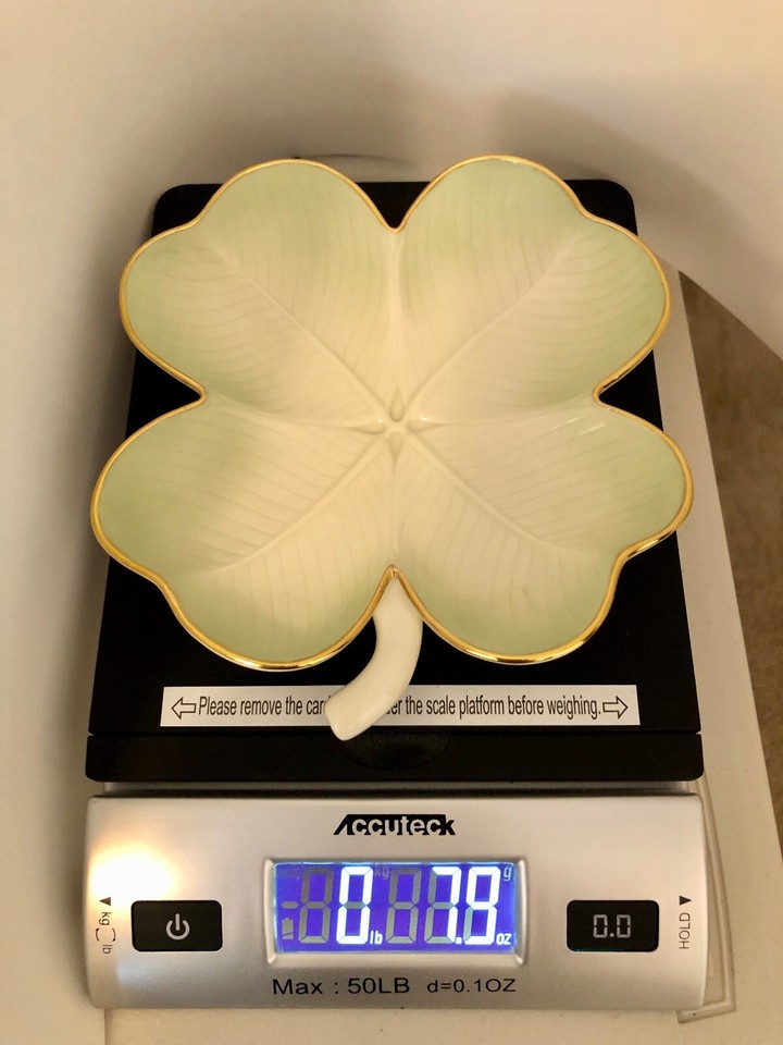Lenox Four Leaf Clover Candy Dish Porcelain Shamrock | eBay