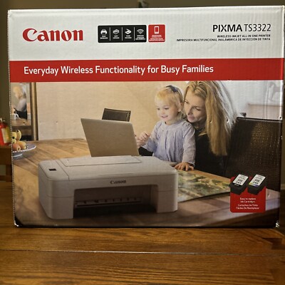 Canon Pixma TS3322 Wireless Inkjet All-In-One Printer 13803324471| eBay