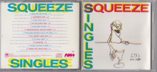 Squeeze - Singles 45's and Under CD 1982 CD 4922 A&M | eBay