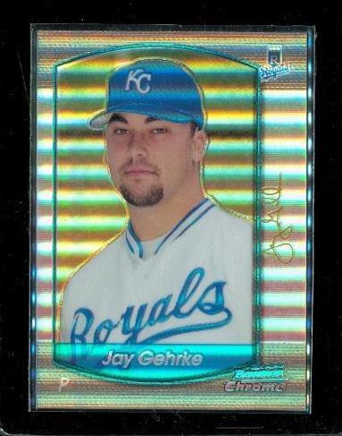 2000 TOPPS BOWMAN CHROME Refractor Baseball Trading Card #386 JAY ...