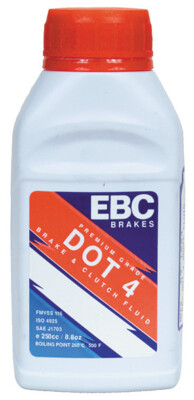 EBC DOT 4 Brake Fluid BF004 | High Temp Polyglycol 514°F Boiling ...