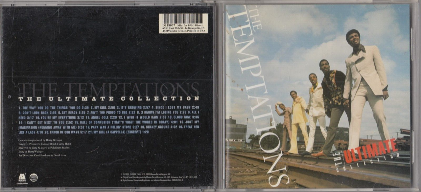 Temptations - Ultimate Collection (CD, 1997) MOTOWN 731453056220| eBay