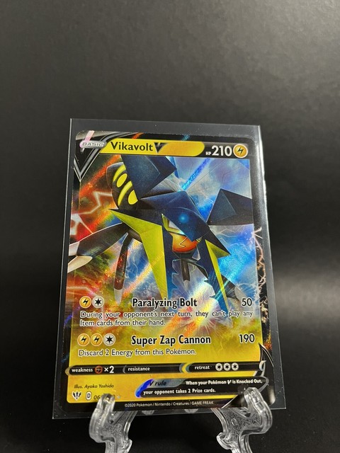 Pokémon TCG Vikavolt V Darkness Ablaze 060/189 Holo Ultra Rare for sale ...