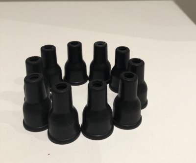 Black Distributor Cap Boots X10 To Suit 7-8mm | eBay