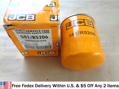 JCB PARTS - GENUINE JCB TRANSMISSION FILTER ( 581/M8564 581/R2034 581 ...