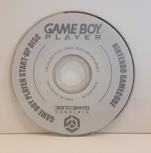 Nintendo Gamecube Game Boy Gameboy Player Start Up Disc Only TESTED | eBay