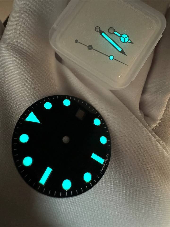 40mm Stainless Steel Watch Case With Band Kit for R Green Black SUB ...