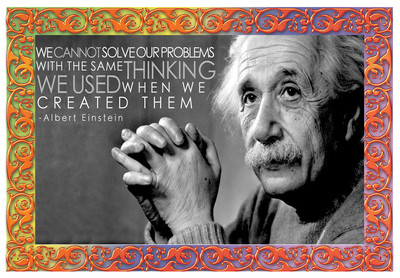 A3 - Albert Einstein 2 INSPIRATIONAL MOTIVATIONAL QUOTE POSTER PRINT ...