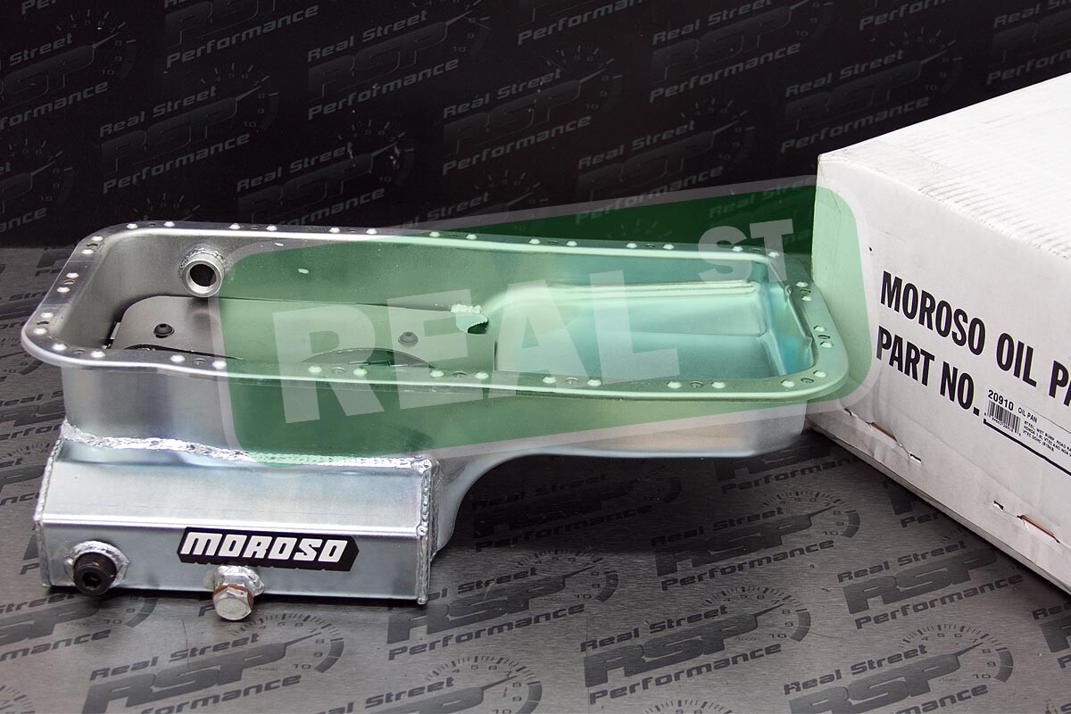 Moroso 5.5 QT. Steel Oil Pan Honda Acura B18 B17 B16 VTEC Non-VTEC ...