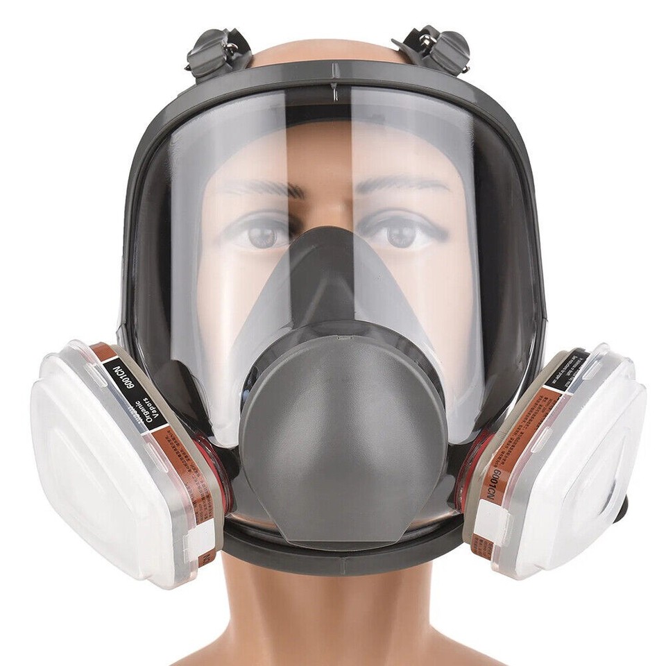 Face Cover Respirator Mask Facepiece for Welding Painting Sanding ...