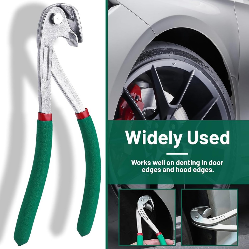 Car Fender Panel Leaf Edge Pliers Tool Auto Body Paintless Dent Repair ...