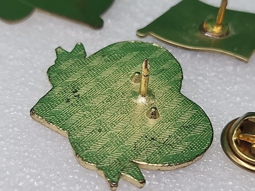 🇺🇸 Vintage USA American Flag Support Our Troops White Ribbon Heart USO ...