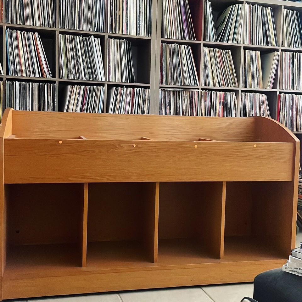 Vintage Record Store Vinyl LP Record display Bin Holds 1360 - 1400 ...