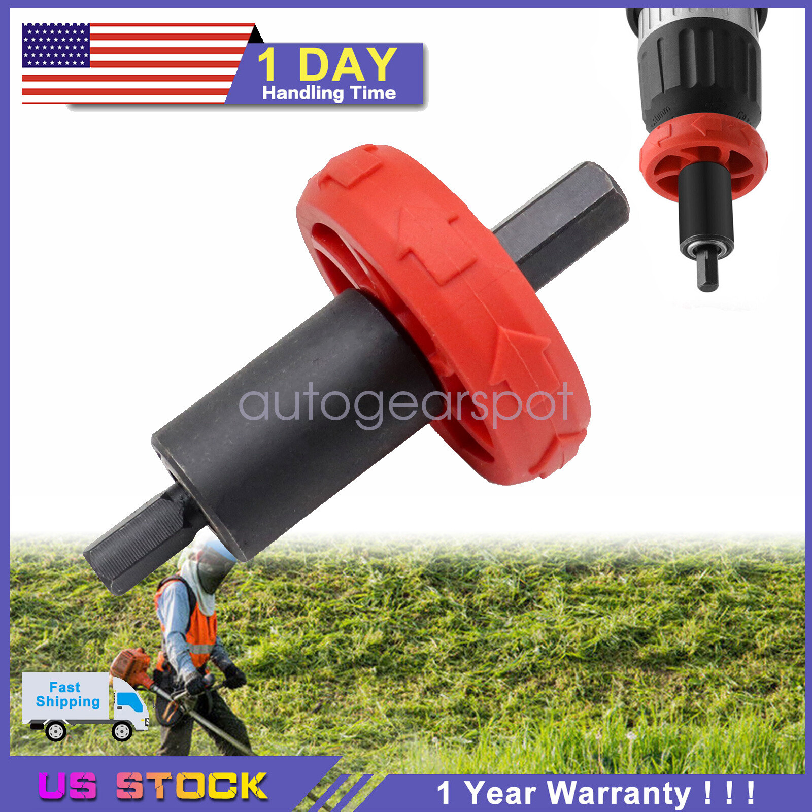 Jump Start Electric Engine Easy Starter Drill Bit Adapter Fit Troy-Bilt ...