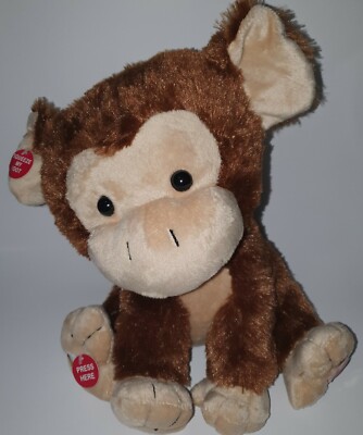 Cuddle Barn My Monkey Marvin Wiggles Sings Apples & Bananas and 5 ...