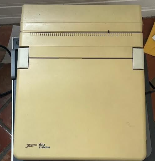 ZENITH DATA SYSTEMS MINI SPORTS ZL-2 LAPTOP COMPUTER SUPER SPORT ...