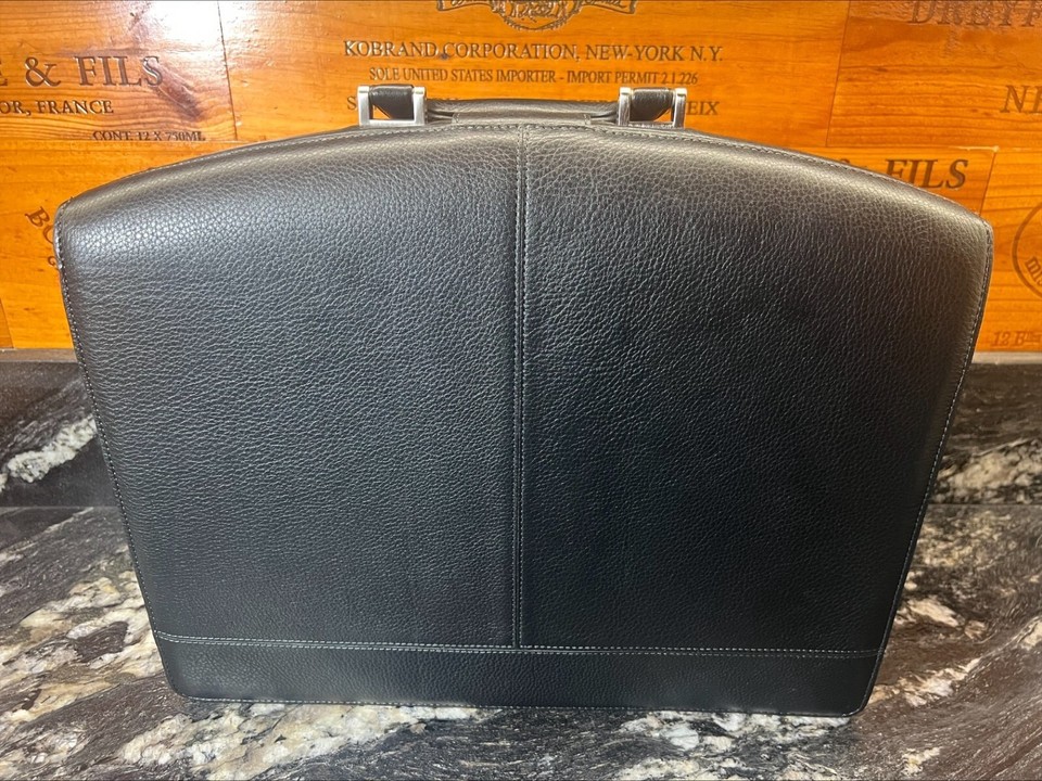 Awesome Bosca Old Leather Partners Briefcase - Black NEW!! | eBay