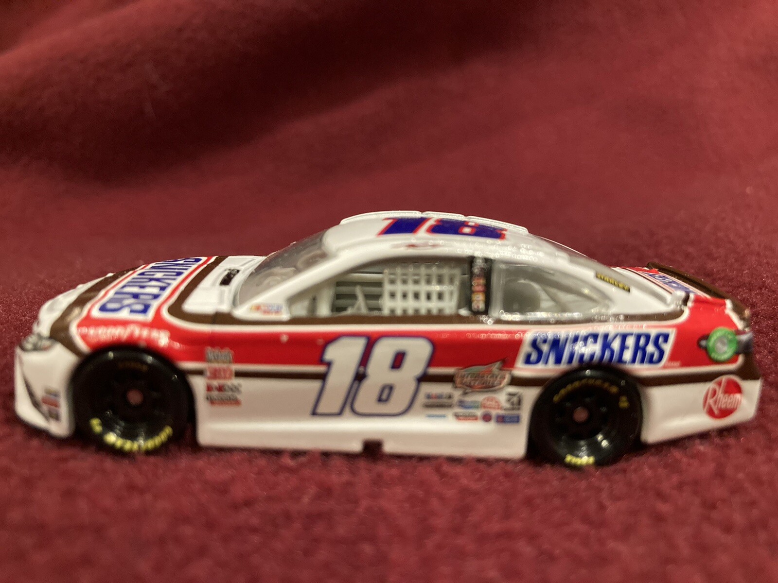 Kyle Busch 2019 Snickers Throwback NASCAR Authentics Wave 11 Diecast ...
