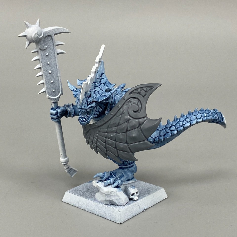 Saurus Scar-Veteran Oldblood Lizardmen Seraphon Warhammer The Old World ...