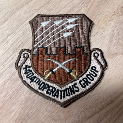 4404th Operations group Air Force USAF small Patch 3" iron on cross ...