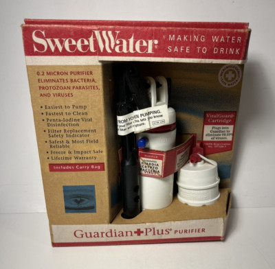Sweetwater Guardian Plus Water Purifier Filter Pump System with ...