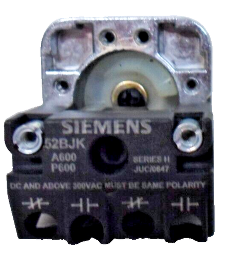 SIEMENS 52SA2CABA0 Selector Switch, Non-Illuminated | eBay