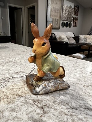 Peter Rabbit VTG F Warne 1978 Italy Beatrix Potter Style Ornament *READ ...
