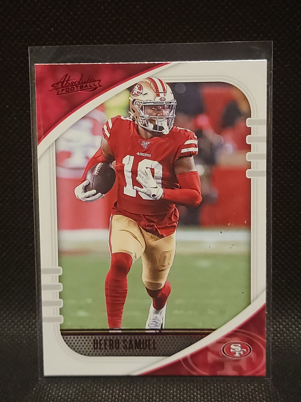 2020 Panini Absolute Deebo Samuel Red Foil Color Match #93 49ers | eBay