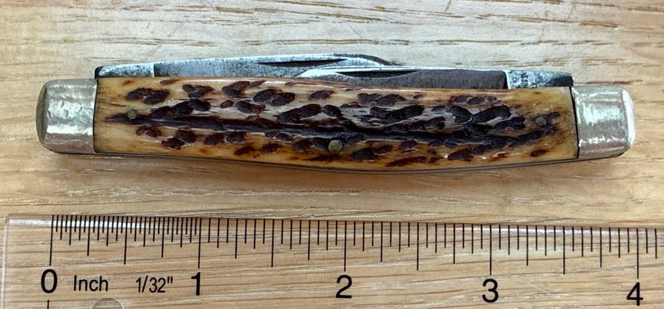 🔥 Vintage Rare Natenberg Strauss 3-Blade Stockman Knife Germany 1950-60 ...