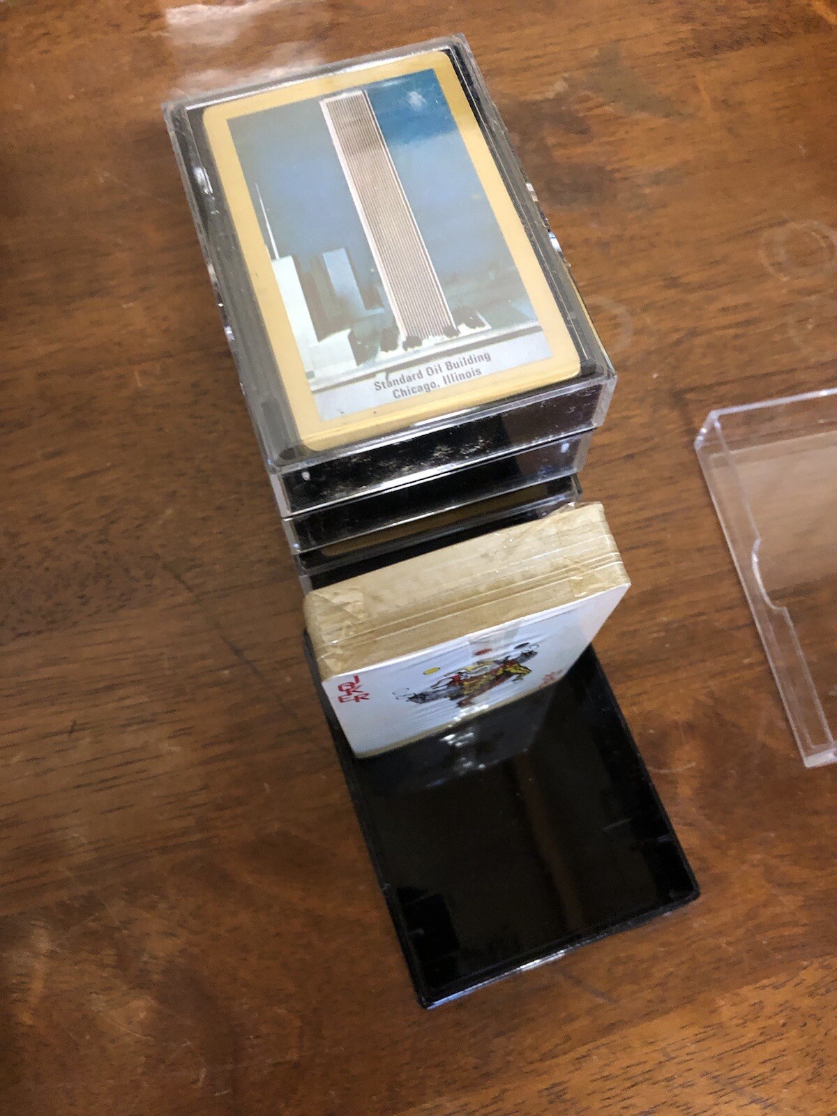 American Standard Oil Building Gold Playing Cards Deck Amoco BRAND NEW ...