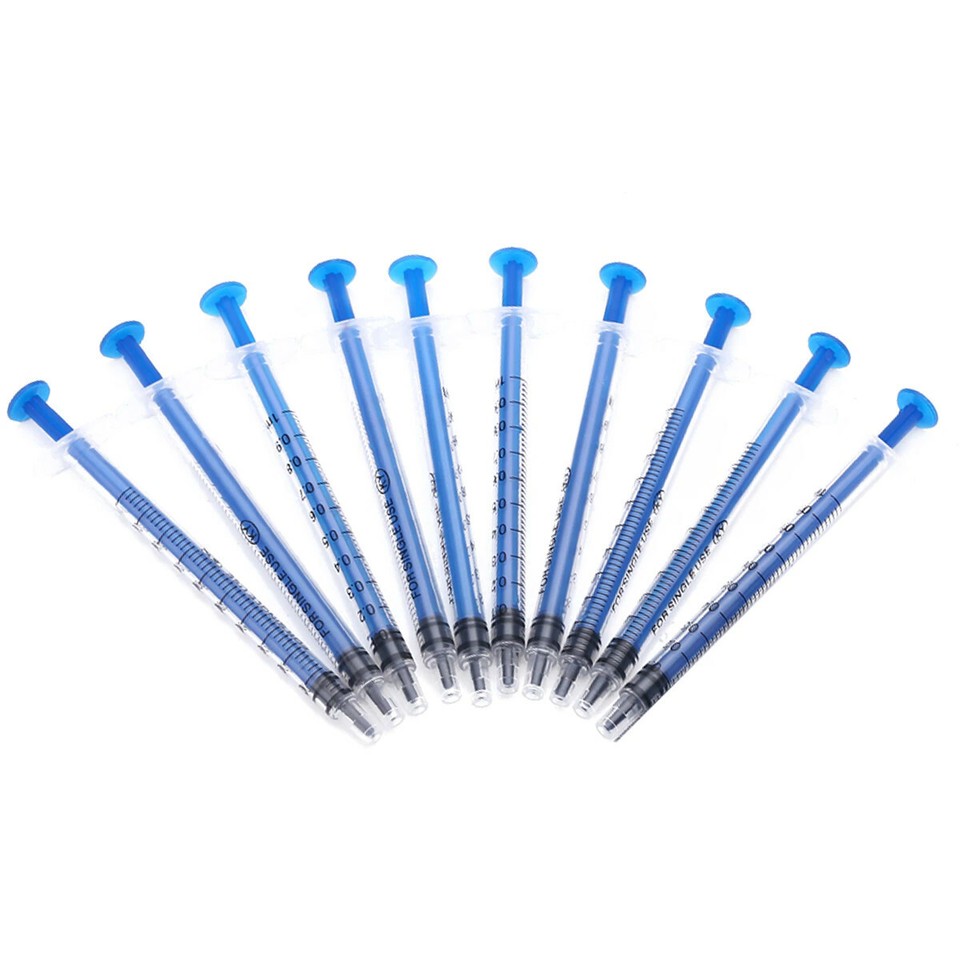 1ml/cc Plastic Syringe Bearded Dragon Crested Gecko Reptile Lizard ...