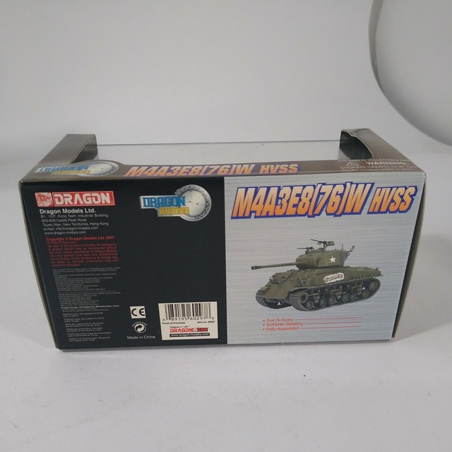 Dragon Armor 60297 M4a3e8 1/72 Sherman Tank 4th Armored Division ...