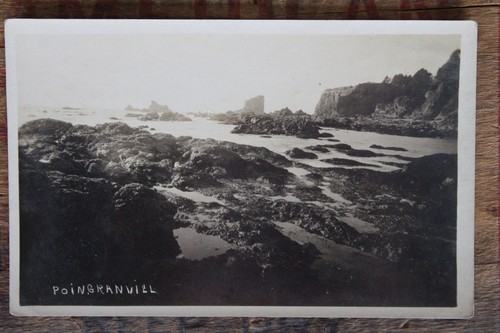 Point Grenville Washington Coast Copalis Rock Real Photo Postcard RPPC ...