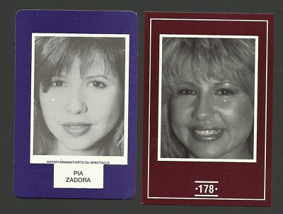 Pia Zadora American Movie Film actress and singer Butterfly Fab Card ...