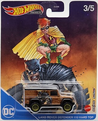 HOT WHEELS 2022 POP CULTURE DC COMICS BATMAN LAND ROVER DEFENDER 110 ...