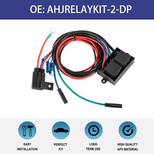 AHJRELAYKIT-2-DP Replacement Relay Harness for Atlas Hydraulic Jack ...