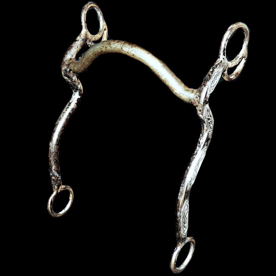 Handmade Pat Gonzales Sterling Silver Mounted Seven Shank Mullen ...