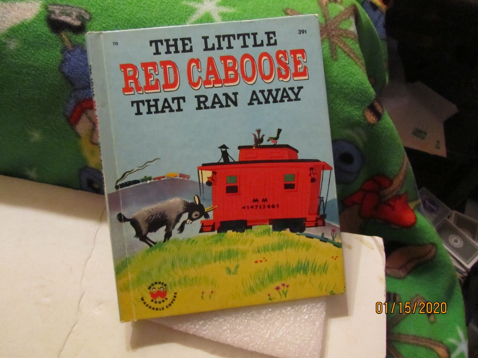 The Little Red Caboose That Ran Away Kid's Hardcover Book 1952 by ...