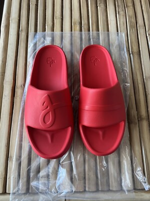 John Geiger Slides Solar Red Size 14 | eBay