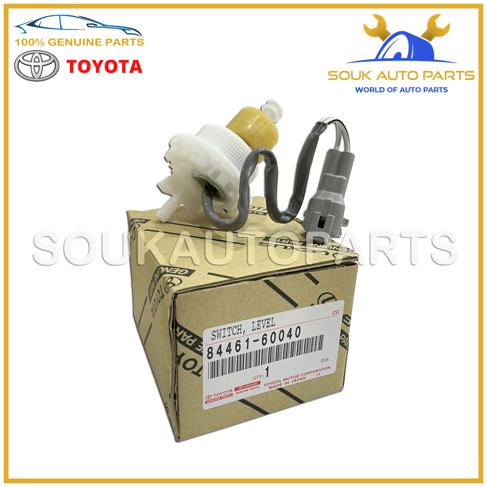 84461-60040 Genuine Toyota SWITCH, LEVEL WARNING 8446160040 OEM | eBay