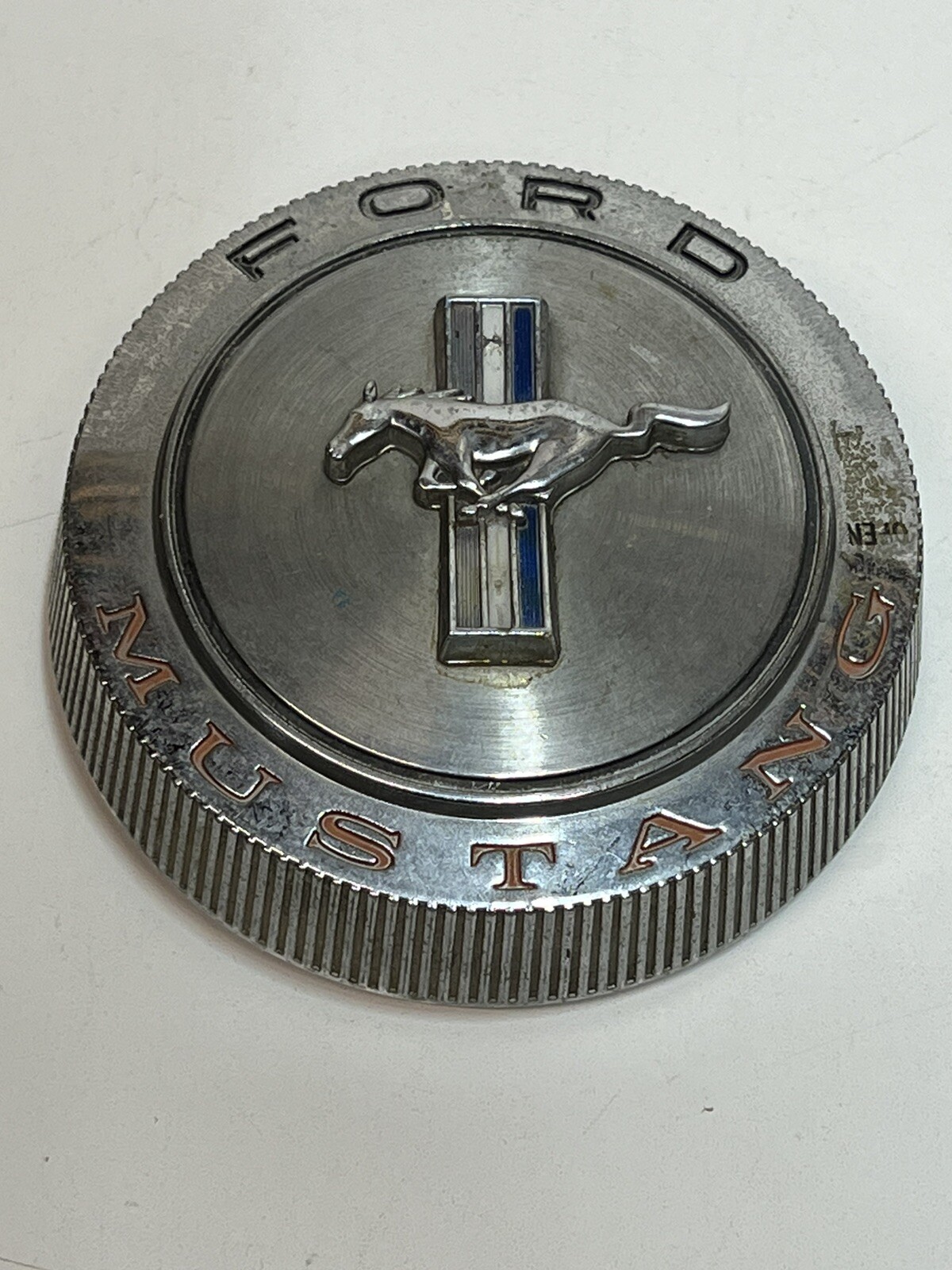 1965 1966 Ford Mustang Gas Cap with Cable and Bolt Original Equipment ...