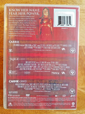 Etichetta Dvd Carrie
