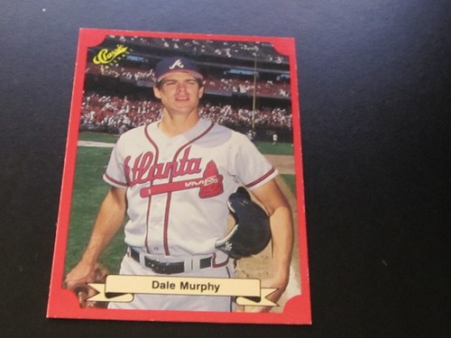 1988 CLASSIC RED DALE MURPHY CARD #156 NM-MT ATLANTA BRAVES LOW ...