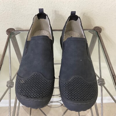 JBU LENA Shoes women’s size 8.5 Comfort shoes Black Elastic Gusset ...