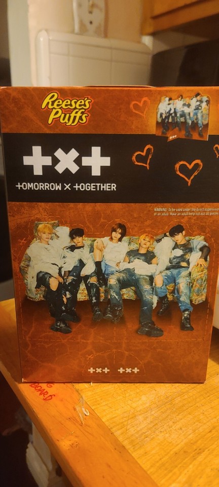 TOMORROW X TOGETHER TXT Limited Edition Reese’s Puffs General Mills ...