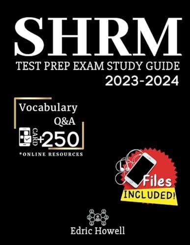 SHRM Study Guide Test Prep 202 - GOOD | eBay