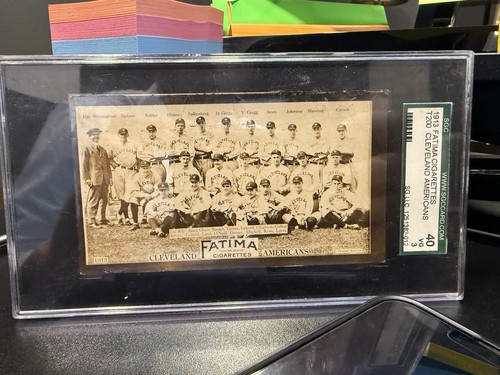 1913 T200 Fatima Cleveland Americans SHOELESS JOE JACKSON ROOKIE ERA RC ...